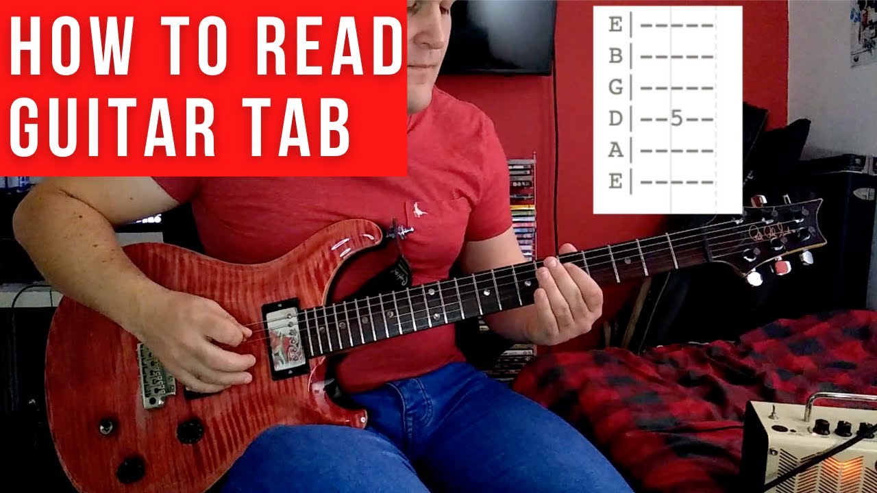 How to read guitar tabs - Guitar Lesson for Beginners - JK Guitar